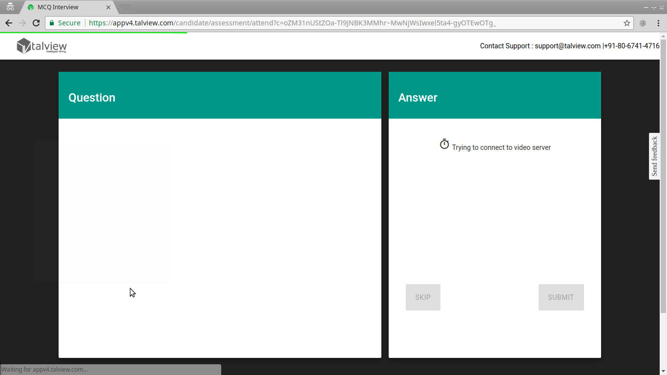 Talview Candidate KB - Video