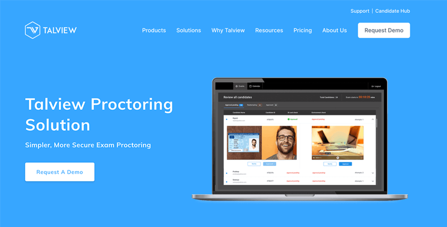Talview vs Proctorio | Online Proctoring Software Comparison