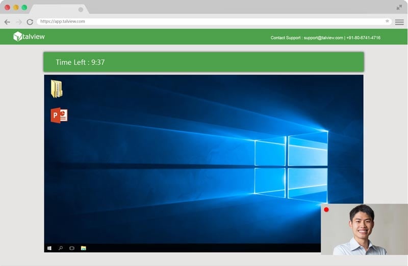 Computer Based Applications Skill Assessing Tool - Talview