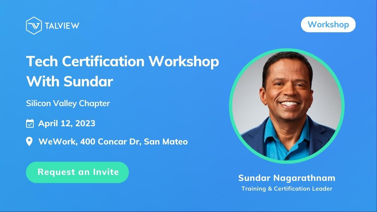 Talview Tech Certification Workshop